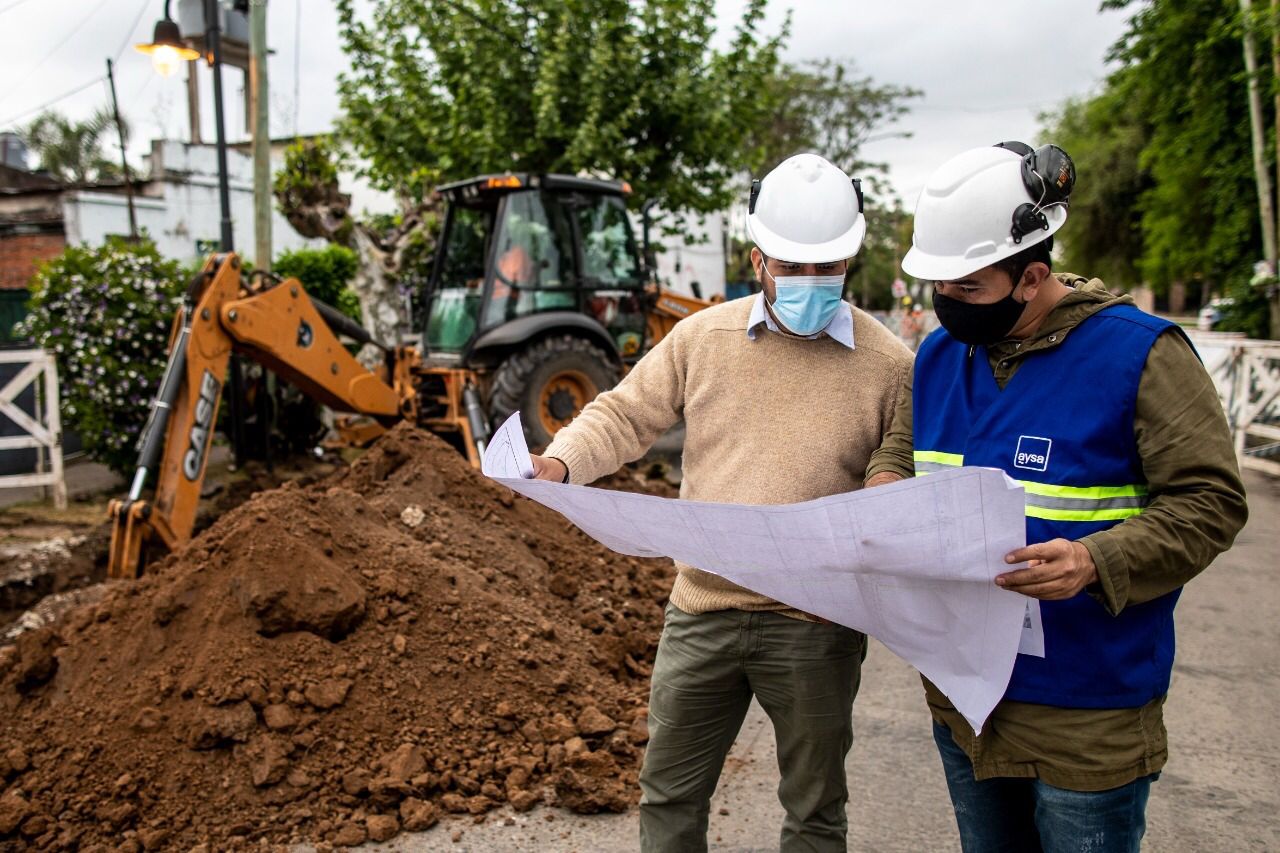 AySA continúa desarrollando su ambicioso plan maestro e inicia el 2022 con nuevas obras de agua ...