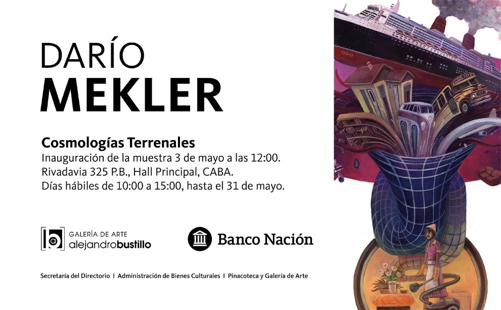 Darío Mekler se presenta en la Galería de Arte “Alejandro Bustillo” del ...