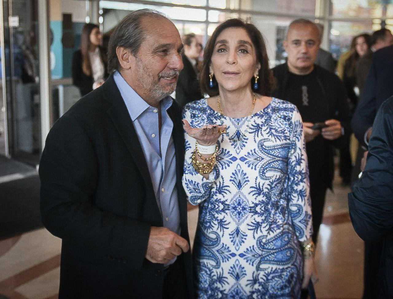 Impunidad total: Nicky Caputo y Silvia Majdalani asistieron a la ...