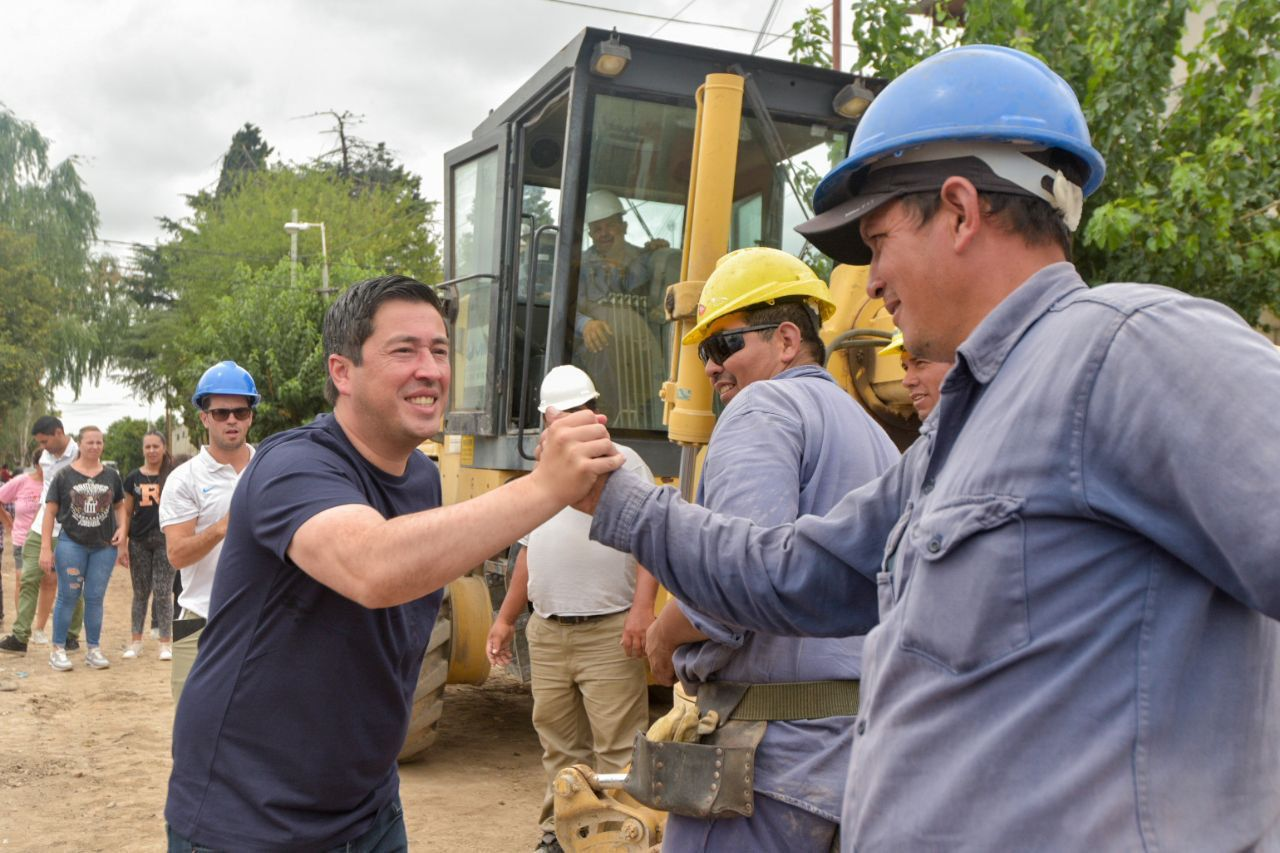 Nardini recorrió obras de infraestructura en Ing. Pablo Nogués - INFO135