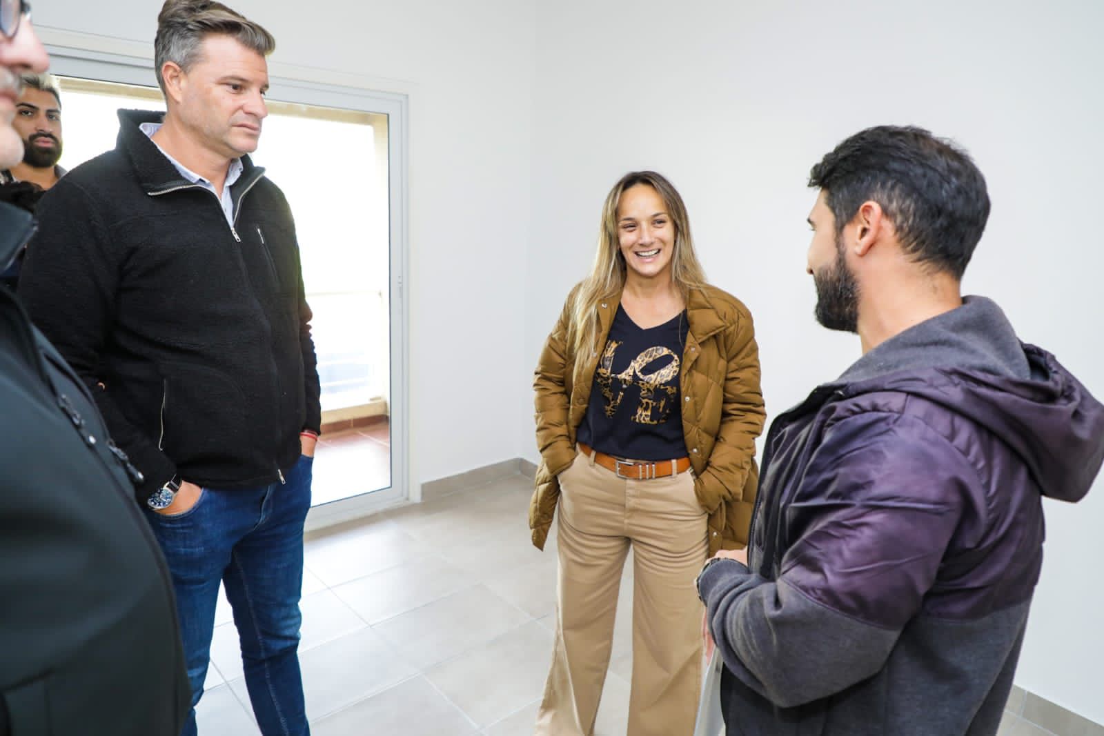 Procrear II: Malena Galmarini junto a autoridades del SGBATOS y del Ministerio de Desarrollo ...